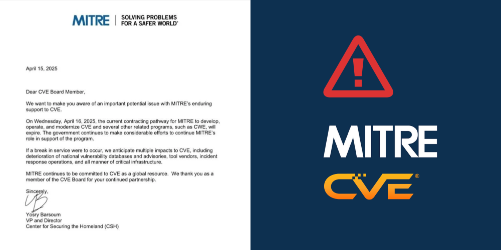 Critical Cybersecurity Infrastructure in Jeopardy: MITRE's CVE Program Faces Uncertain Future